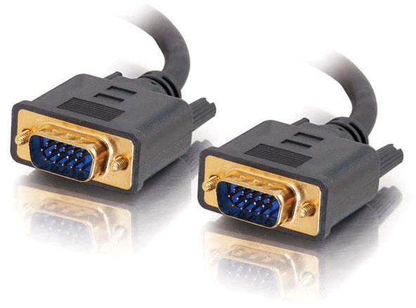 VGA Cable, (2) VGA Male Connector, PVC Jacket, 75 ft. L