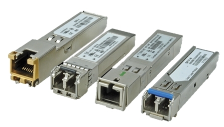 SFP Transceiver, LC Connector, Pluggable Form Factor, 1000 Mbps Data ...