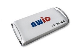 Portable Tag, Read Format AWID, W x H 3-1/8 x 1-5/8 in.