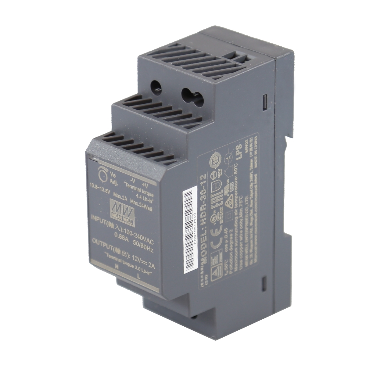 Industrial Single Output Power Supply, 85 to 264 VAC, 120 to 370 VDC ...