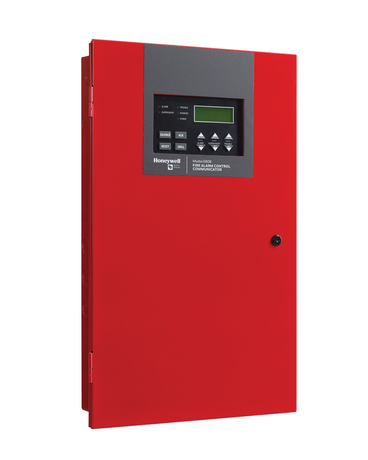 Fire Alarm Control Panel,250 mA,Red,Wired,3.91 in. Dp,26.37 in. Ht,2 ...