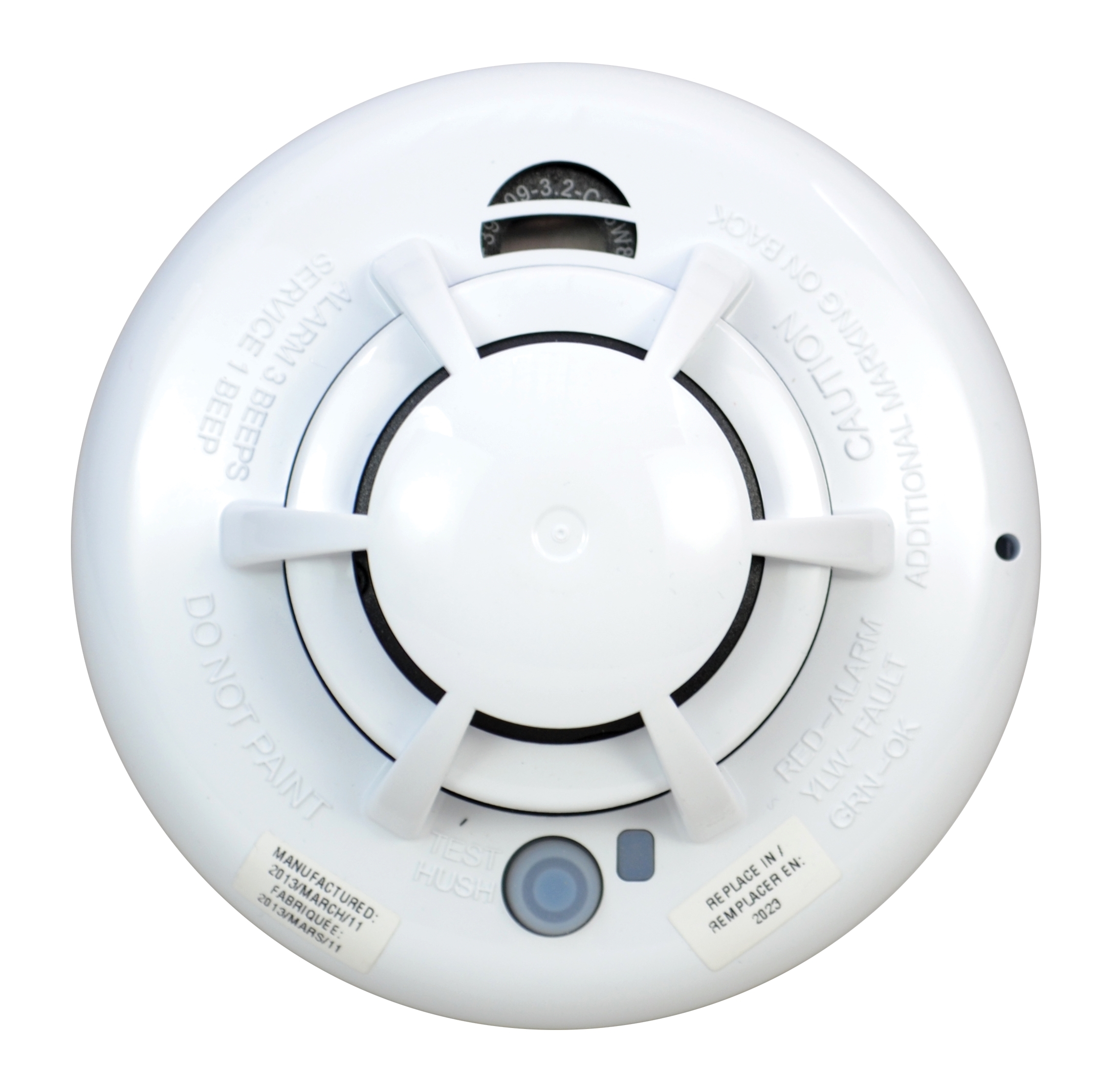 Smoke/Heat/Freeze Detector, Range: 350 ft. Wireless Signal