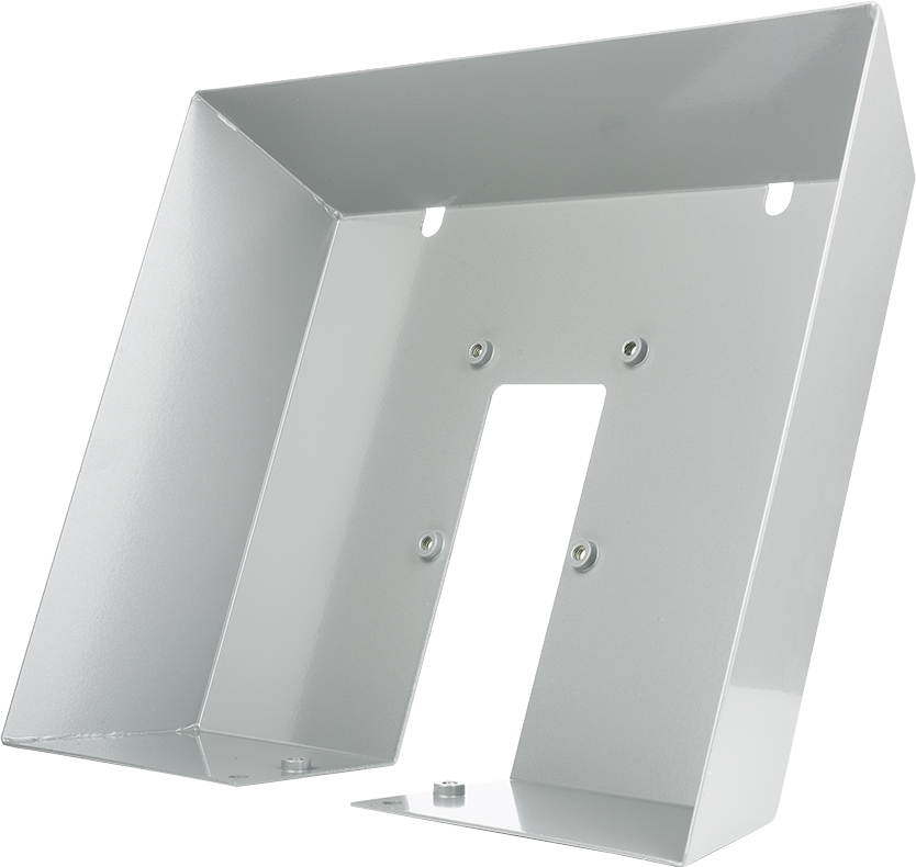 Weather Protection Hood, Aluminum, W: 11.3 in.