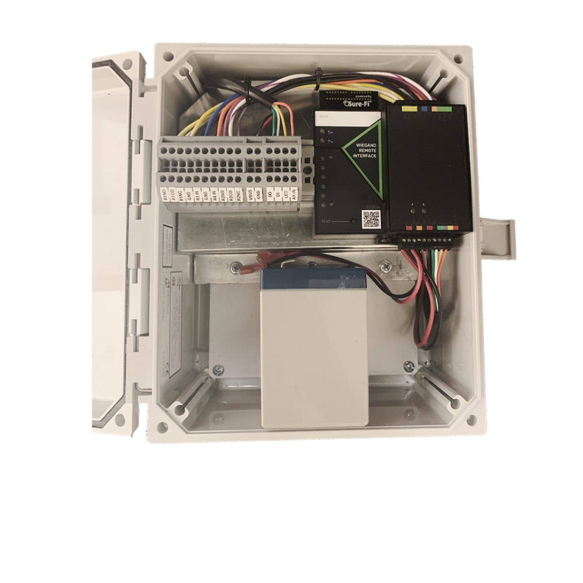 Door Kit, 12 VDC, 5 A, 1 Wiegand Input, 1 -Door
