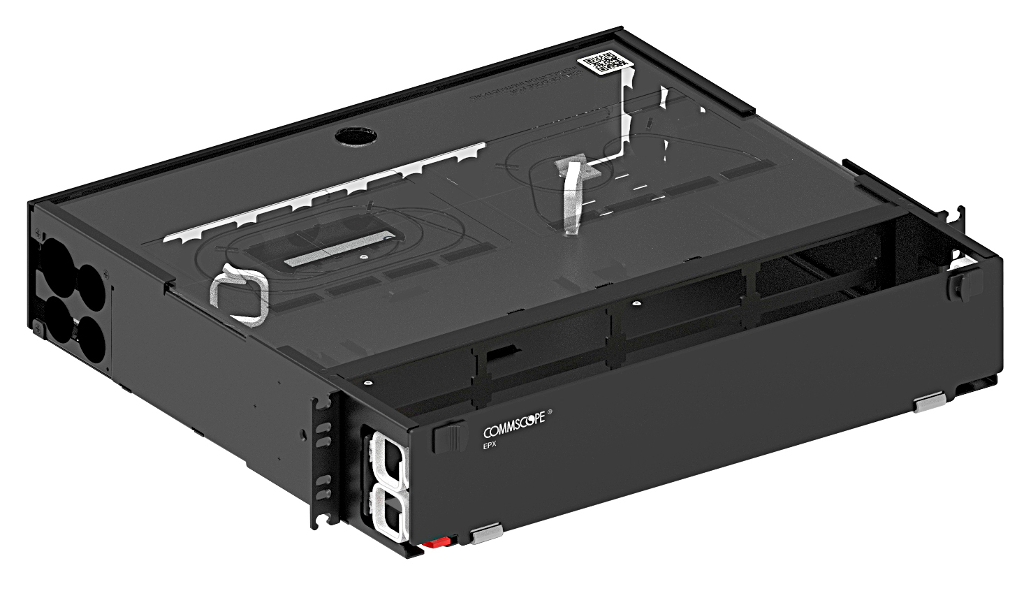 EPX Fiber patch panel | Fiber patch/splice panel, Accepts eight G2 ...