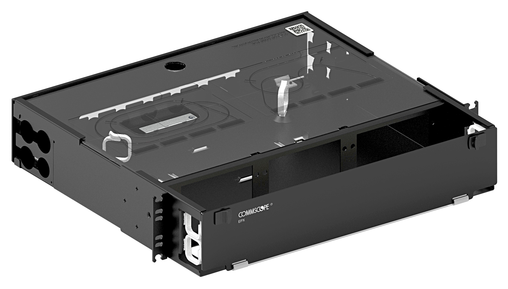 EPX Fiber patch panel | Fiber patch/splice panel, Accepts sixteen G2 ...