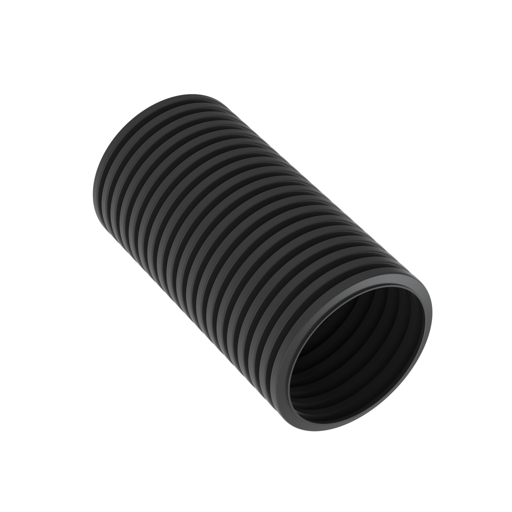 Corrugated Loom Tubing, 1-1/2 in., 1.58 in. ID, 1.85 in. OD, 10 ft. L ...