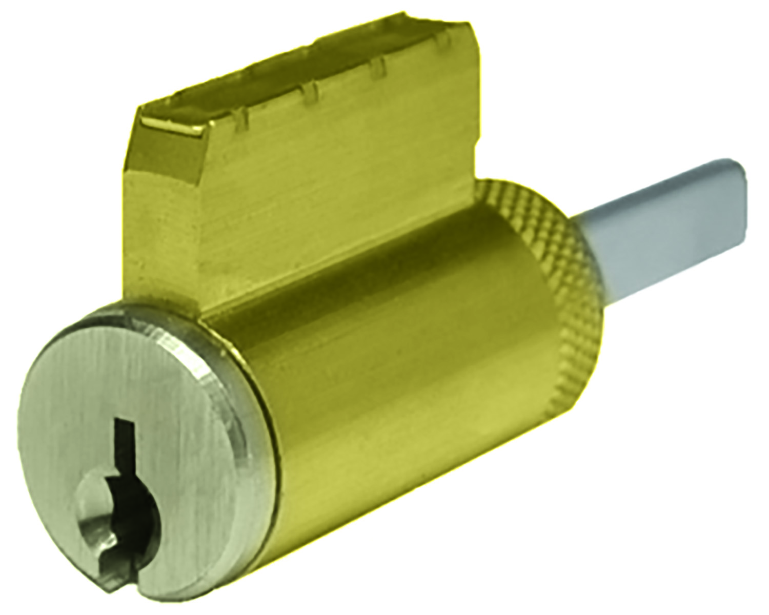Key-In-Lever Cylinder, 6 Pin or Disc Pin Length, Cylinder Unit, Brass