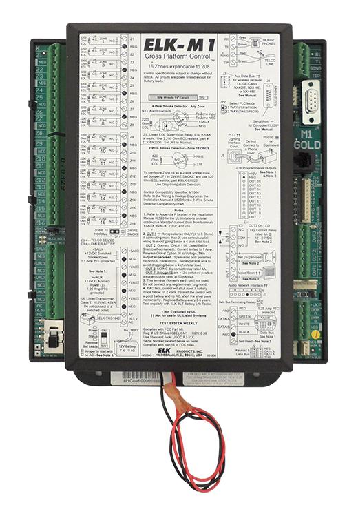 Security and Automation Control Board, Gold