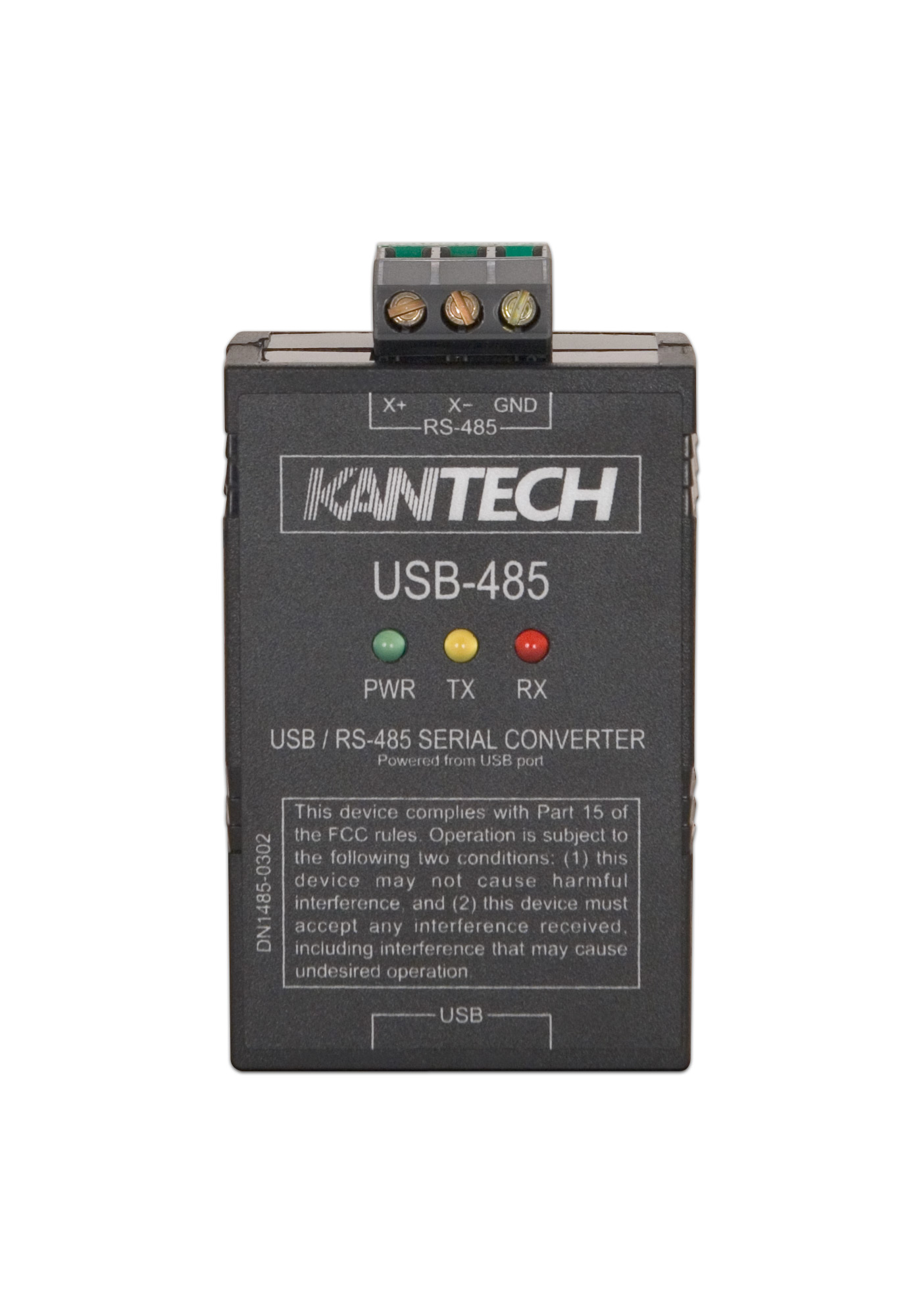Communication Interface, Communication: RS485
