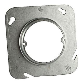 Raised Plaster Ring 4-11/16 inch Steel, Raised 1 inch