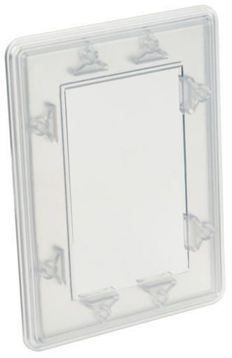 Enclosure Window Kit,Polycarbonate,WxH: 4.78 x 6.78 in. Cutout,5 in. Wd ...
