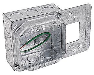 Box and Plaster Ring 4 in Square