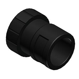Conduit Adapter, 2 in. - 18, Female, Polyamide 6, Straight