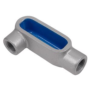 PVC Coated Conduit Body, LR Shape, Form 7, Size 3/4 Inch/21 Metric ...