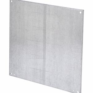 Mounting Panel, White, LxWxH: 32.875x32.875x44.87 in., Steel