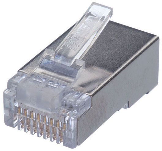 CAT5e Shielded Standard RJ45 Connectors (25/PK)