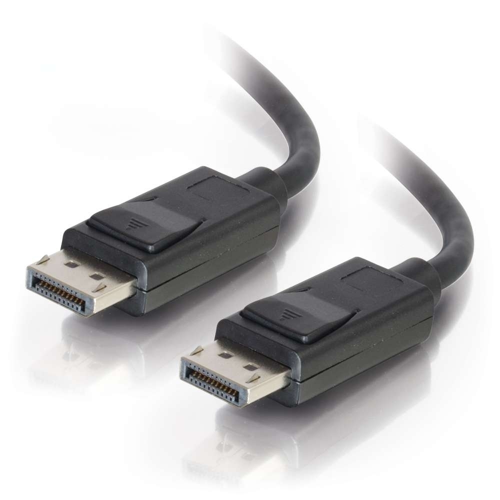 Display Port Cable,ODxL: 6 mm x 10 ft.,Black,32 AWG,5 Pair Conductor ...