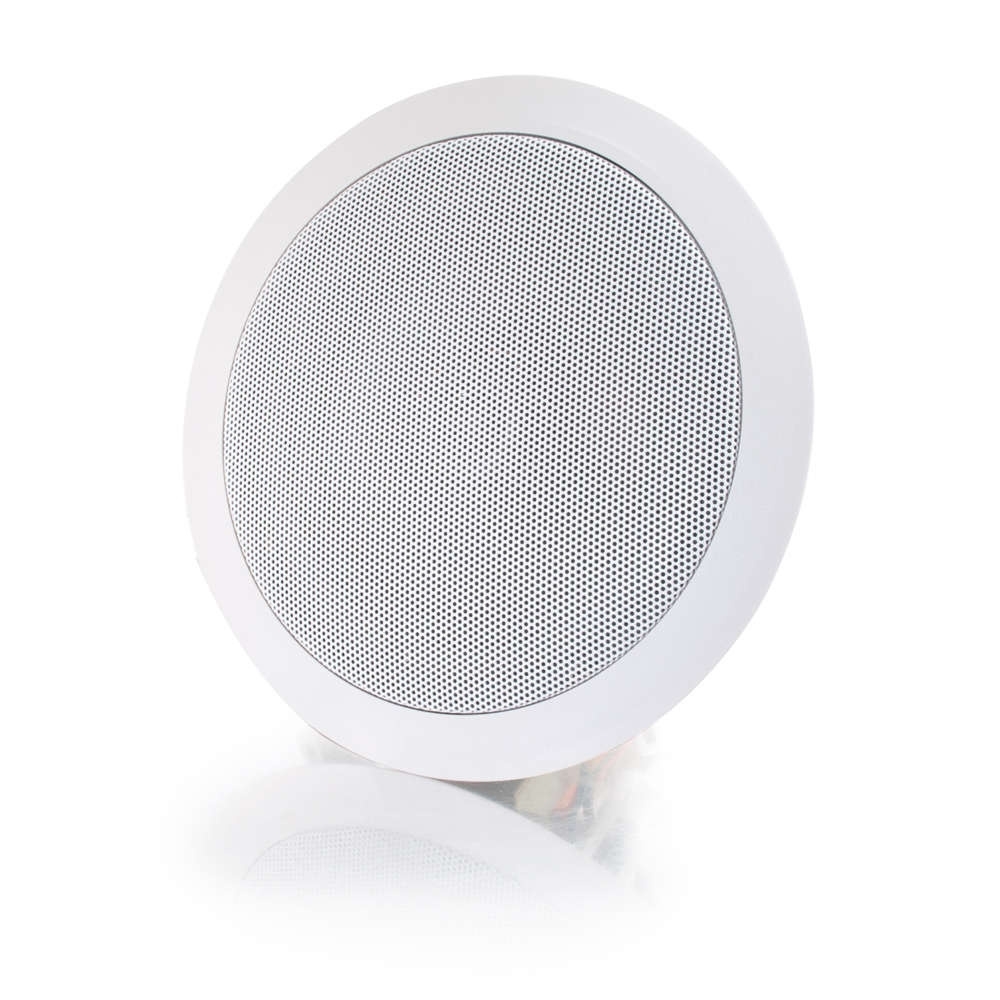 Speaker, 2 Way, Ceiling Speaker, 70V, 20; 10; 5; 2.5W, White
