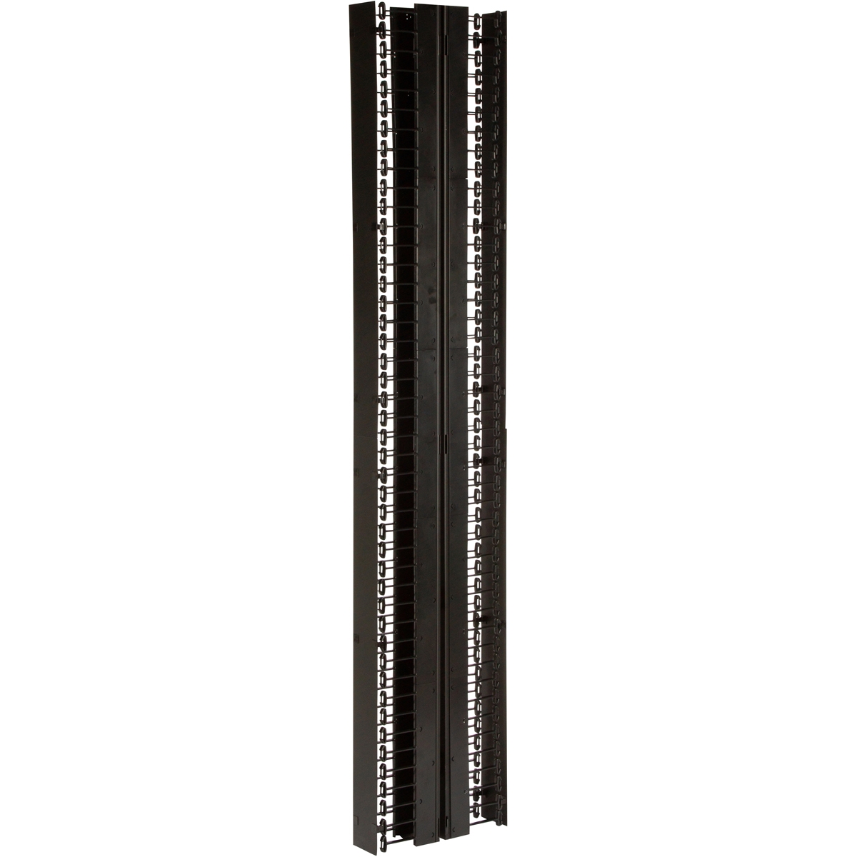 Double-Sided Cable Manager,Vertical Cable Management,Finger, Covers ...