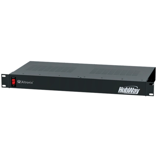 8 channel passive utp transceiver hub with integral camera power