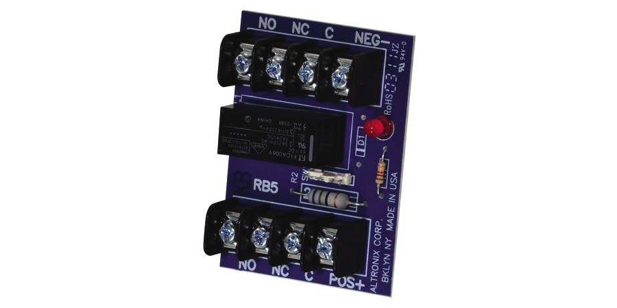 Relay Module, 6/12 VDC Input, 120 mA