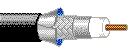 CATV Video Cable, 18 AWG Conductor, 1 Conductor, Bare Copper Covered ...