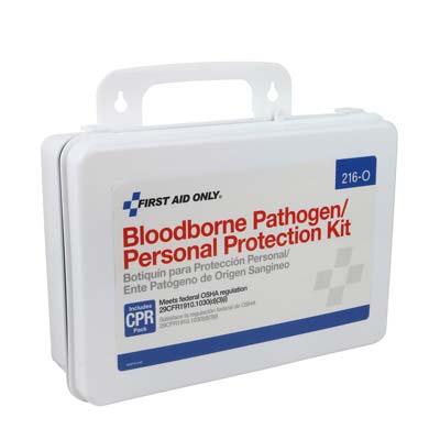 First Aid Only ANSI/OSHA Compliant Bloodborne Pathogen/Personal ...