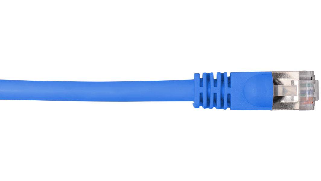 Patch Cable, Blue, F/UTP - Foiled/Unshielded Twisted Pair, 4 Pair ...