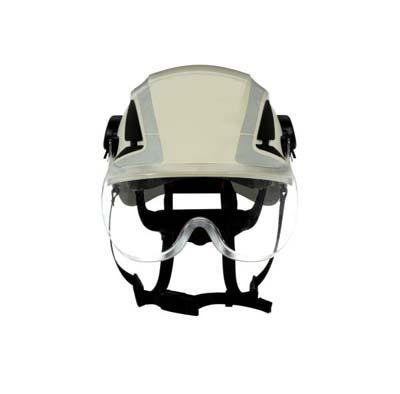3M Secure-Fit X5000 Series Short Helmet Visor: Clear, 10/Case