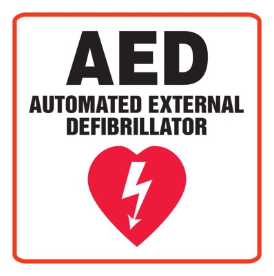 Projection Signs: V-Projection, 3D, AED Automated External ...