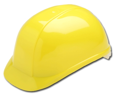 North Bump Cap: 4-Point Pinlock Suspension, Yellow
