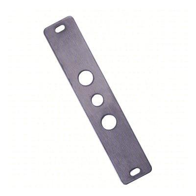 Spacer Plate, Aluminum, US32D Satin Stainless Steel, For Use With 9000 ...