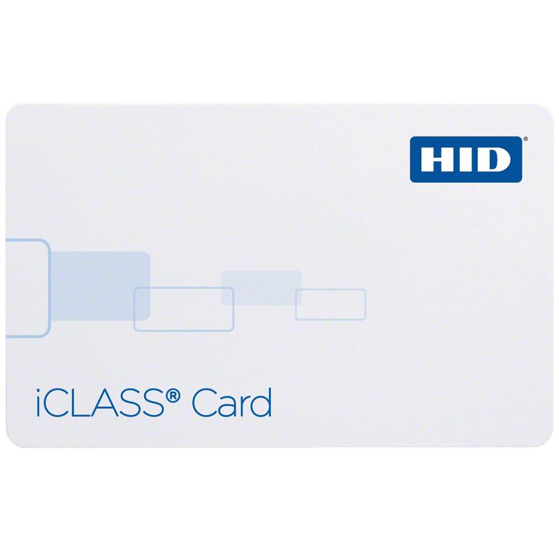 Credential Card, Technology: iCLASS Smart Card, 13.56MHz Operating ...