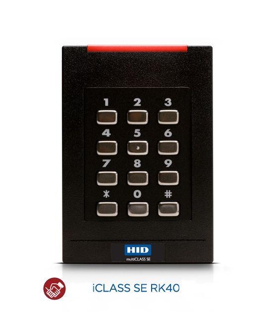 Reader, Surface Mount, Black, Indoor, Outdoor, Pigtail, 6 to 12VDC ...