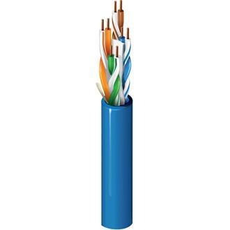 Horizontal Cable, Solid, U/UTP - Unshielded Twisted Pair, 23AWG, Black