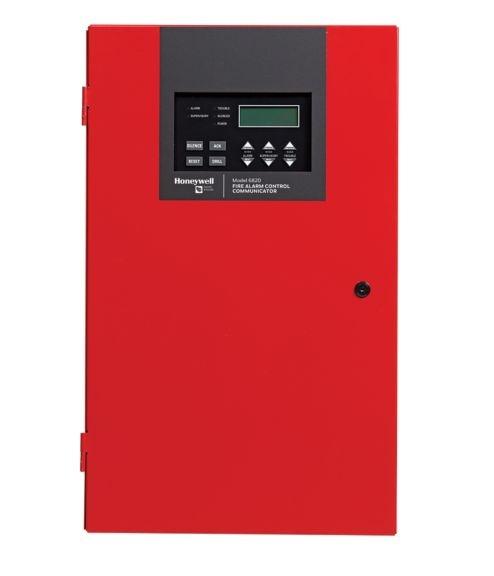 Fire Alarm Control Panel,3.3 A,Red,Wired,4.1 in. Dp,26.4 in. Ht,3 Relay ...
