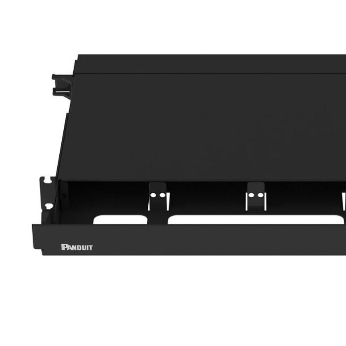 Fiber Enclosure, Rack-Mount, 1RU Rack Units, Black Housing, LC ...