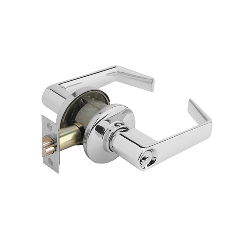 Tubular Door Lock, ANSI: Grade 2, Function: Storeroom Lock, US26D Satin ...