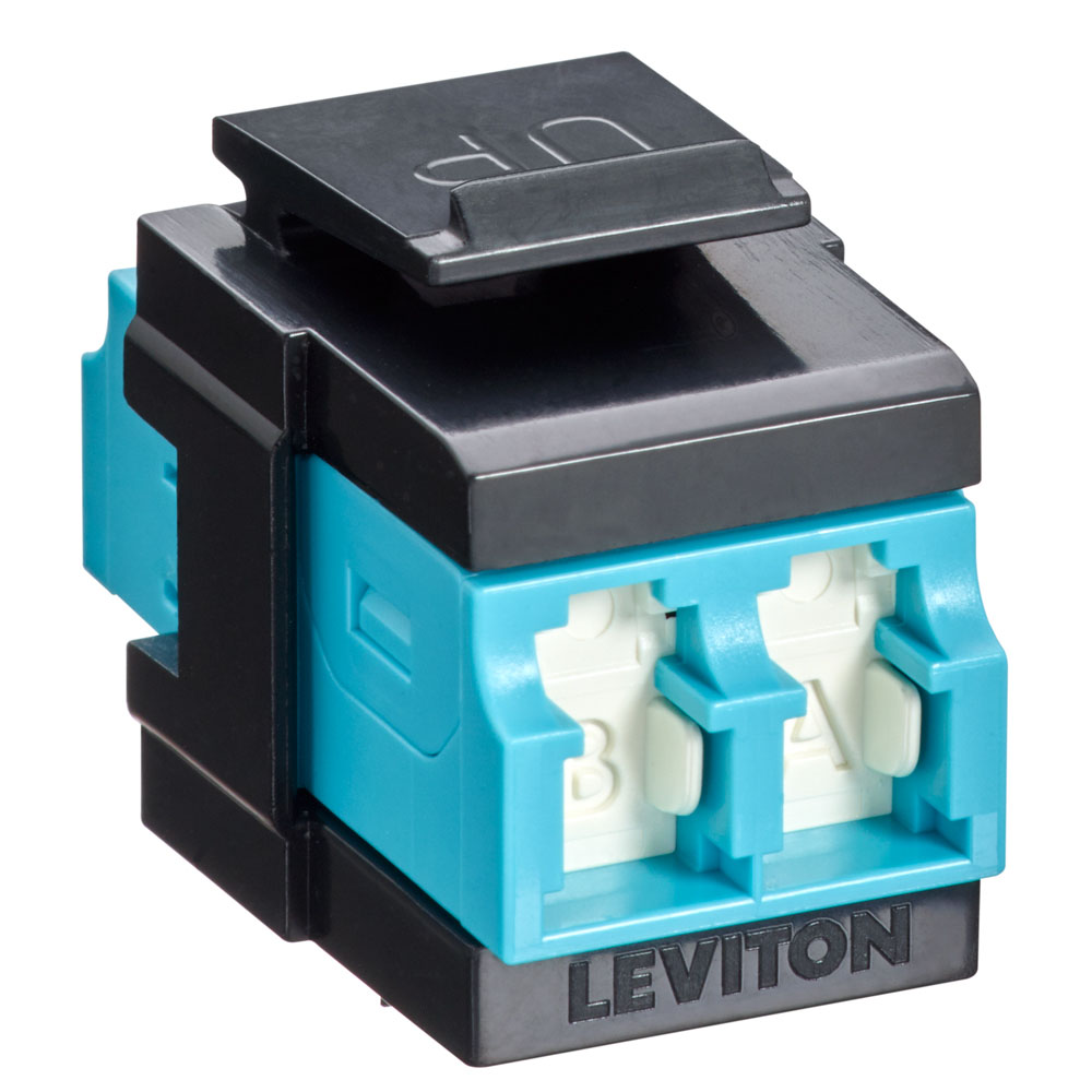 Fiber Optic Adapter, LC Connector 1, LC Connector 2, Shuttered Adapter ...