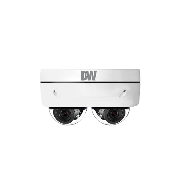 MEGApix Ai 10MP Dual Sensor Vandal Dome, Two 5MP Sensors @30fps