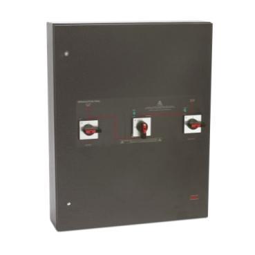 Service Bypass Panel, Gray, 3 Phase, 208V