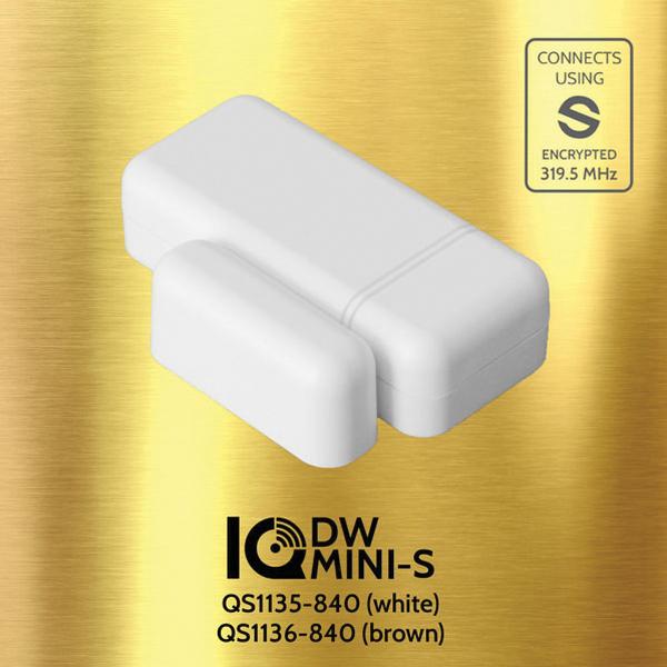 Alarm Contact, Window-Mount, Connectivity: Wireless, Battery Power ...