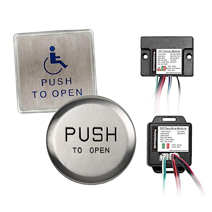 Push Plate Actuator, Single-Pole, Double Throw Switch, Momentary Switch ...