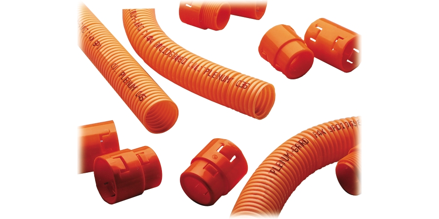 Innerduct, 1-1/2 in., 4000 ft. L, 1.59 in. ID, 1.89 in. OD, PVC, Orange