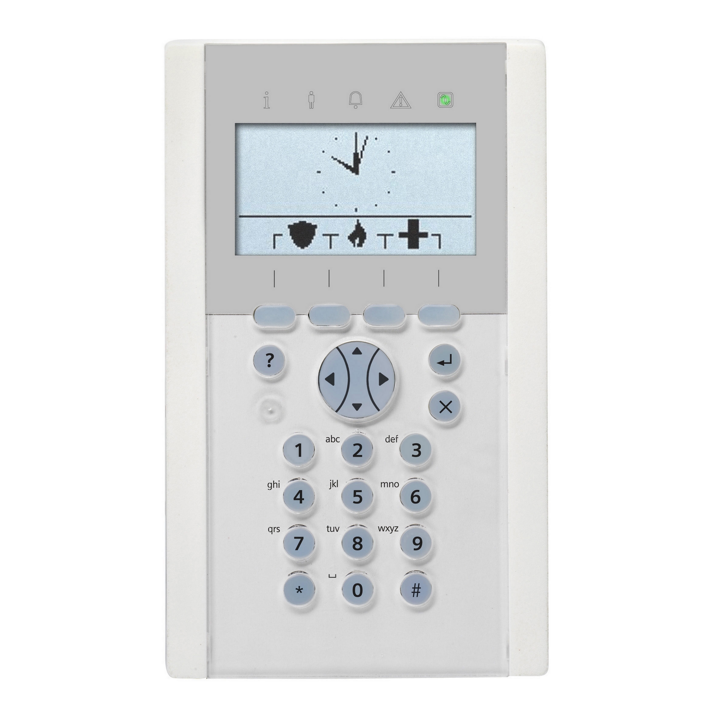 SPCK620.100-N COMFORT KEY PAD W/LCD DISPLAY, CARD READER, AUDIO, SOFT KEYS