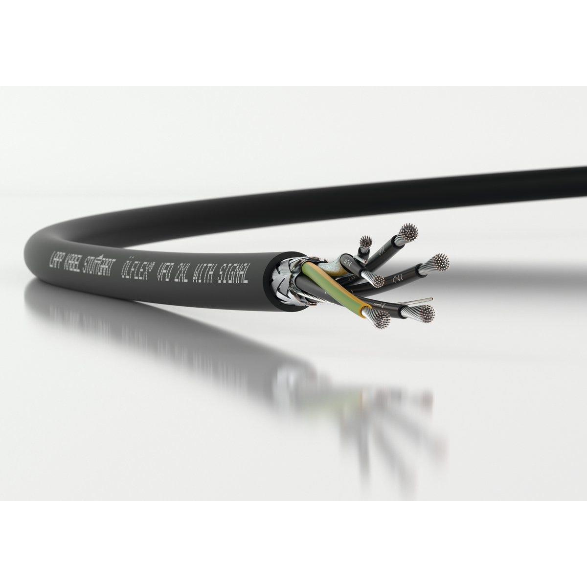 Servo VFD Cable, No Armor, 4 Conductor, Tinned Copper Conductor, 8 AWG ...