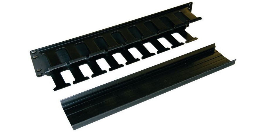 Single-Sided Cable Organizer,Horizontal Cable Management,Finger Cable ...