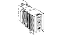 Fiber Termination Block, 144 Port, Steel, Powder Coated, SC; UPC ...