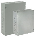 Junction Box, Gray, ANSI 61 Color Code, Screw-In, 6 in. Dp, Powder ...
